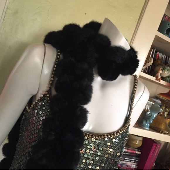 Accessories | Rabbit Fur Ball Scarf | Poshmark